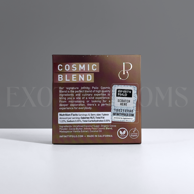 Infinity Psilo Cosmic Chocolates 4g - Exotic Blooms Delivery - DC Weed ...